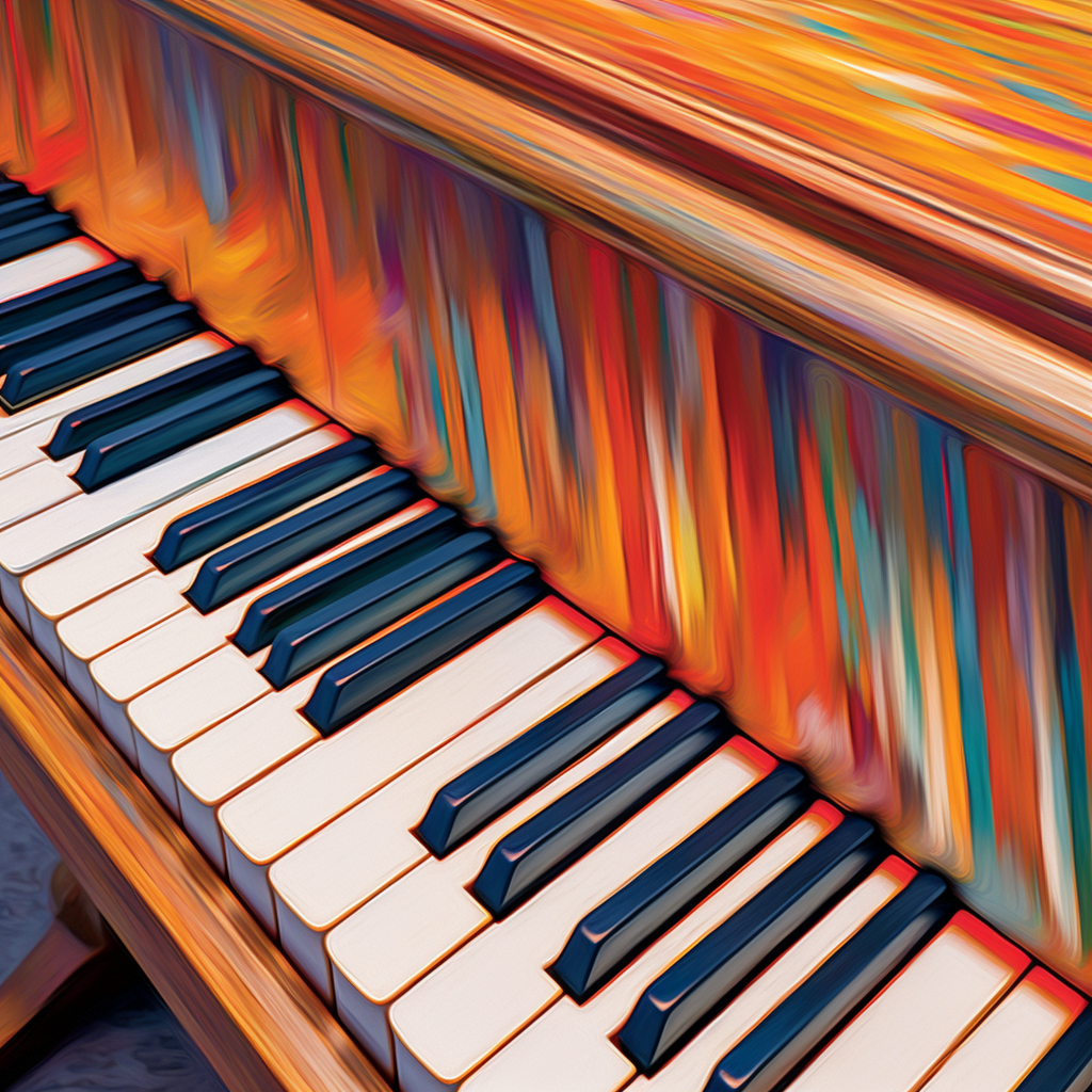 Tableaux imprimés - Tableau Piano - Artwall and co