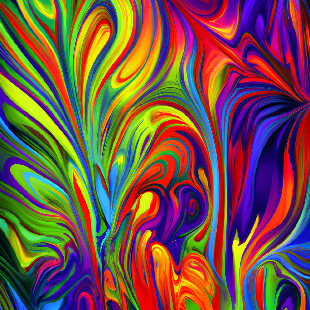 Tableaux imprimés - Tableau Psychédélique - Artwall and co